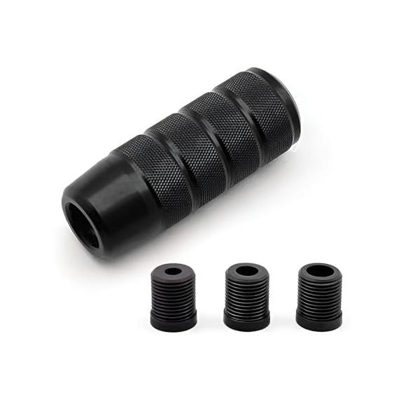 汎用ブラック/-/Charmoon・Color:ブラック・車内の雰囲気がガラっと変わる！シフトレバーを鮮やかに彩る、スタイリッシュな合金製シフトノブです。チタンのような美しい光沢で存在感があり、するだけで運転席の印象がガラリと変わります。特...