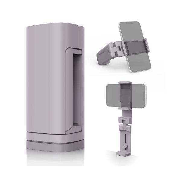 車載パープル/-/KLTDST・Color:パープル・?角度自由自在360°回転式クランプとフレキシブルジョイントによって仕上げたKlearlook新型スマホホルダーは、場所によって好きな角度に変更し、スマホの縦置きも横置きも設置です。・?...