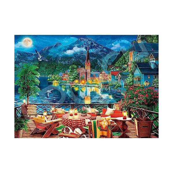 2000スーパースモールピースハルシュタット湖畔の夕べ/-/54-301・Color:ハルシュタット湖畔の夕べStyle:2000スーパースモールピース・パッケージ個数:1・世界で最も美しい湖岸の街が2000スーパースモールサイズで登場！・...