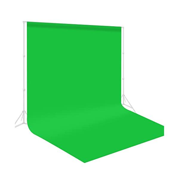 クロマキー グリーンバック 3m × 6mグリーン/3X6M/3060_GR・Color:グリーンSize:3X6M・パッケージ個数:1・??ポリエステル製 &amp; 大型 グリーンバック- 3m x 6m：FotoFoto 撮影用 グリ...