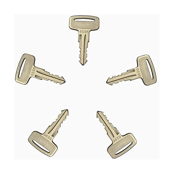 ・  988911・合計5つのキー。・キーコード:6896。・一部の建設機械、農業機械、アウトドアスポーツ機器、取扱い器具、掃除器具などに適応します。