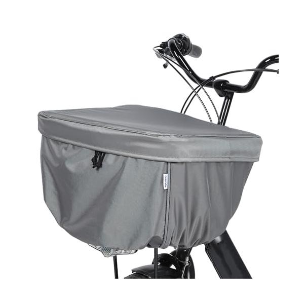 グレー/120-150cm/11757-オリーブグレイ・Model:11757-オリーブグレイ・便利な2段式ファスナーを開けて高さを伸ばせる2段式のカゴカバー。高さのある荷物を運びたいときに、容量を自由にアップできます。また、ファスナーでし...