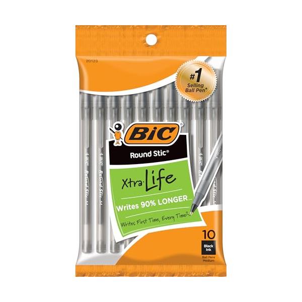 ボールペン黒/10 Count/GSMP101-Blk・Color:黒Size:10 CountStyle:ボールペン・パッケージ個数:10・書き込みが主要な競合製品よりも長いの数にもよりますが、平均で40 %・# 1販売ボールペン・書き込...