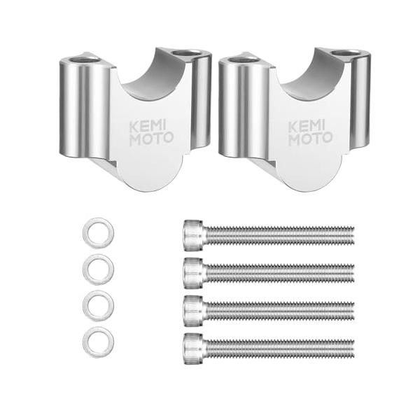 シルバー/30mmアップ/-・Color:シルバーSize:30mmアップ・パッケージ個数:1・素材：アルミ合金削り出し（CNC加工）アルマイト処理、硬度強化、耐久性・良い品質：CNC加工なので、美しい仕上がり、高品質感に溢れています。安い...