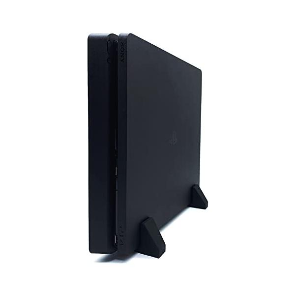 ・ブラック  P4SLIMSD-02・・Model:P4SLIMSD-02・?ユニークなデザインと完璧なフィット感PS4 Slim（のみ）のシリコーンゴム仕上げスタンドは、XM＆QYによって革新的かつ独自に設計され、PS4 Slimとのみ互...