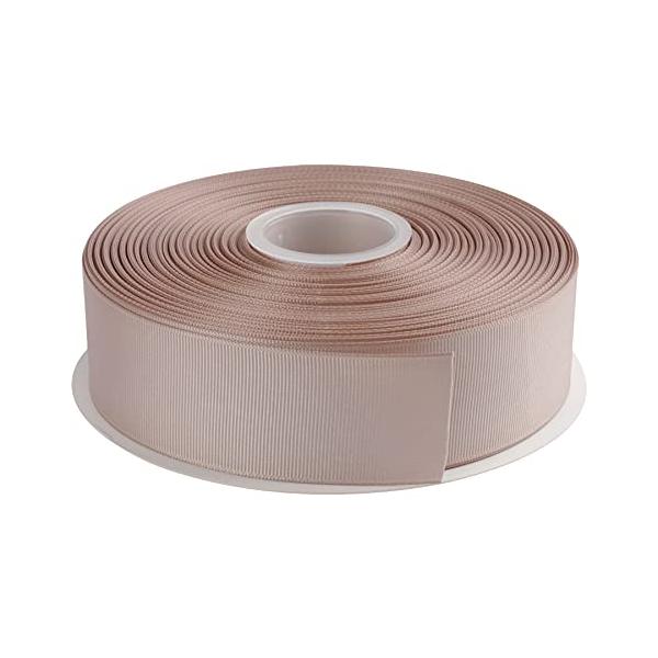 エレガンス・#823.トープ 幅38mm x 長45M ・・Size:幅38mm x 長45MColor:#823.トープ・材質ポリエステル100%・仕様幅38mm、長さは45メートル・AVANAVAのグログランリボンは安心の品質を持ってい...