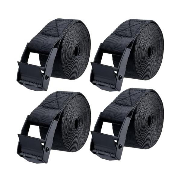 01 黒/1.5m/3358・Color:01 黒Size:1.5m・??破断強度破断強度200kg；ベルト幅25mm；長さ1m 1.5m 2m 3m 5mです・??製品材質荷締めベルトはポリプロピレン生地を使っていて、耐摩耗性が優れていま...