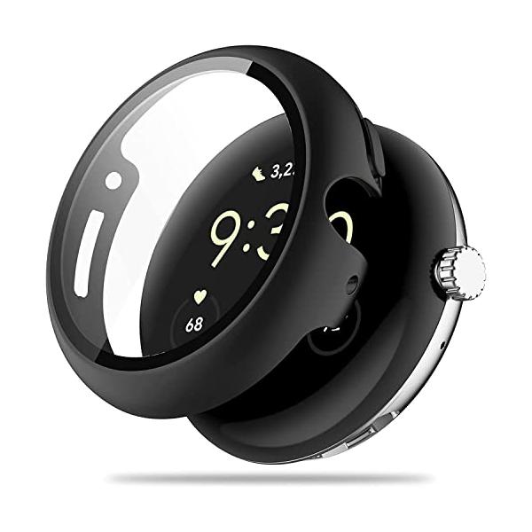 ブラック/-/-・Color:ブラック・対応機種Google Pixel Watch 2/Pixel Watch 1専用保護ケース。ピクセルウォッチの操作性を損ねない、こだわり抜いた究極的な設計、操作性を追求し、最も適したサイズに作られてお...