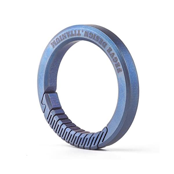 デザインブルー/L-外径36mm/36mm/-・Color:ブルー/L-外径36mm・チタンは、軽く、強く、海水にさらしても錆びない金属です。また、磁気を帯びる心配やアレルギーの心配が少ない素材です。これらの特性からゴルフヘッドや自動車部品...