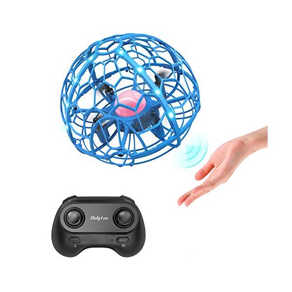 青/-/HT06B・Color:青・パッケージ個数:1・大人気なUFOフライングボール新たに球状にデザインされ、もっとパワーフルなモーターを搭載しており、従来にも増して驚異的なトリックを実現しています。お子様へのにピッタリです！高速旋回、サ...