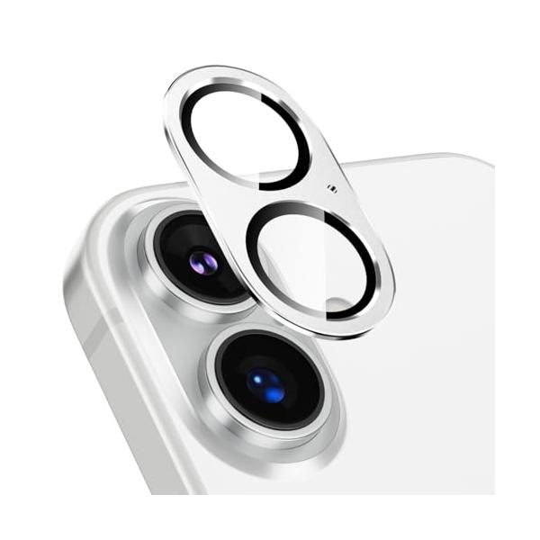 ホワイト/iPhone 16 / 16 plus用/-・Color:ホワイトSize:iPhone 16 / 16 plus用・対応機種・貼付け超簡単iPhone 16 /iPhone 16 Plus専用カメラレンズプロテクター。フィルム接...