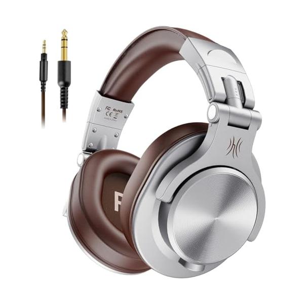 クラシックシルバーブラウン/オーバーイヤー/A71・Color:シルバーブラウンPatternName:単品・パッケージ個数:1・Hi-Res・Hi-Fi音質低音から高音までバランス良く出ていて、解像度も高くキレ感が気持ち良いヘッドホン。D...