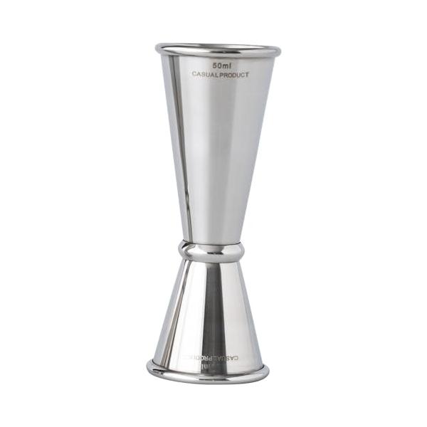 03)30/50ml ミラーミラー/30/50ml/027253・Style:03)30/50ml ミラー・パッケージ個数:1・サイズ:直径4.5XH11.5cm・材質:18-8ステンレス・生産国:中国・食器洗浄機対応・30mlと50mlの...