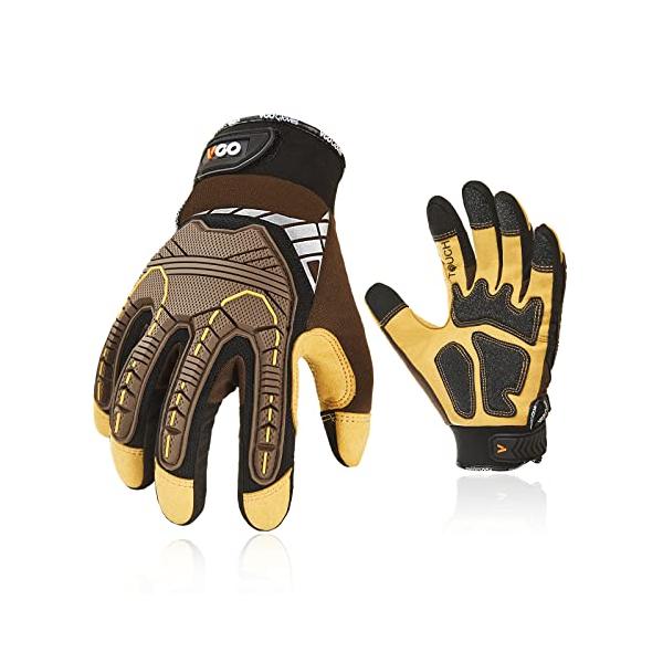 バイクブラウン/LL/-・Size:LLColor:ブラウン・多用途対応自動車整備、電動工具操作、モーターサイクル整備、物流作業、建設現場、倉庫作業、運転、林業、木工、牧畜、園芸、摘果、キャンプ、手工具・DIY など、高い保護が必要な様々な...