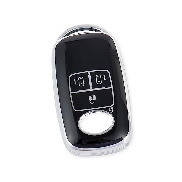 ・シルバーブラックA(両側電動スライドドア) TPU Stye A 適合トヨタ ダイハツキー・・Color:シルバーブラックA(両側電動スライドドア)・?適合車種：ダイハツ ロッキー / トヨタ ライズ / 新型タフト TAFT ( 青空S...