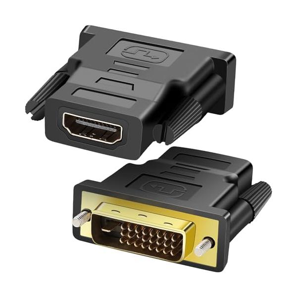-/-/24+1・Model:24+1・双方向DVI-HDMIアダプター：このアダプターは、DVI-D（24+1）ポートを持つコンピュータをHDMIポートを搭載したモニター、HDTV、プロジェクターに接続できます。逆に、HDMIポートを持つ...