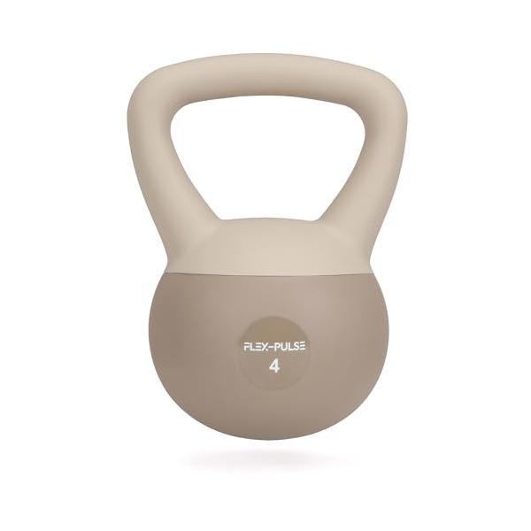 4kg/ブラウン/-/-・Color:4kg/ブラウン・やわらかい素材のケトルベルFLEX-PULSEブランドのご家庭での利用に適した「やわらかい素材」のケトルベル。 「やわらかい素材」のため、体にぶつけた際や、床に置いた際の衝撃も大幅に軽...