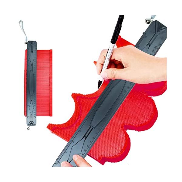 レッド　12インチ/-/-・Color:レッド　12インチ・パッケージ個数:1・高品質の素材：強く押されても対象物の表面を傷つけない柔軟性も兼ね備えています。・両端にロック機能付き：両端にはすべてロック機能付きで、ロックを掛けたら、他の場所...