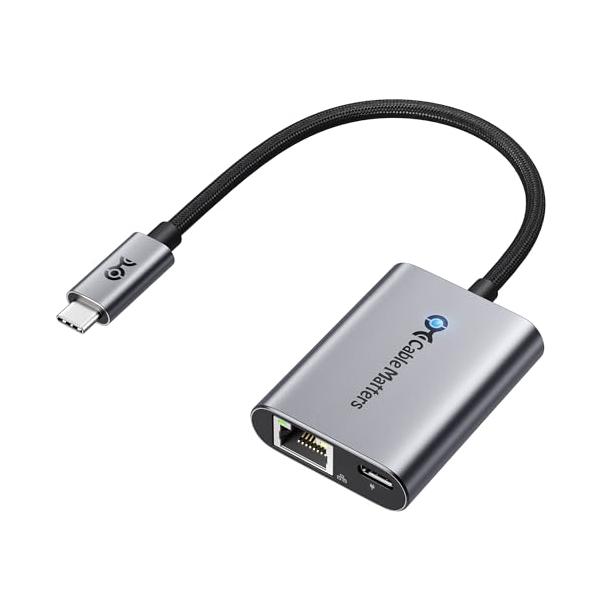 USB-C 1Gb + 140W-/-/201153-BLK・Style:USB-C 1Gb + 140W・安定した1Gbpsギガビット有線接続: 本USB-C LAN アダプターは最大1000Mbpsに対応。有線LANアダプター タイプC...