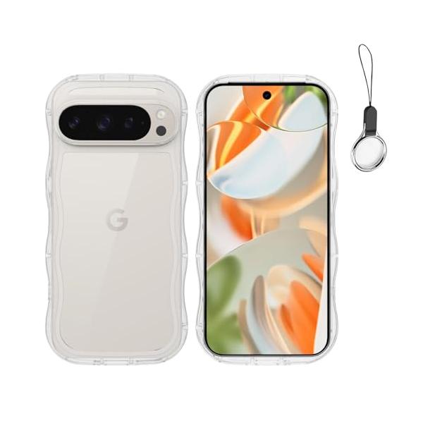 純透明/Pixel 10 Pro/Google Pixel 10 Pro・Size:Pixel 10 ProColor:純透明・Pixel 10 Pro対応ご購入前に、お使いの携帯電話の正しいモデル/サイズしてください。当社のスマホケースの...