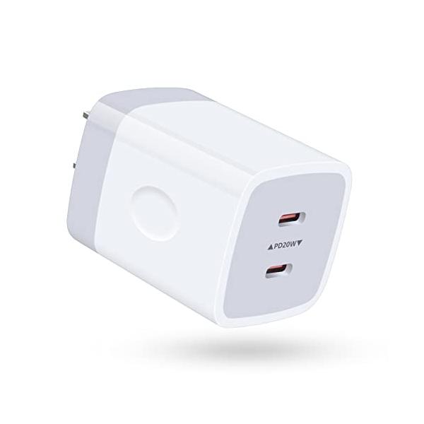 White 40w/40W/PT-WC-13・パッケージ個数:1・2ポート搭載*2台同時急速充電USB Power Deliveryに準拠したUSB Type-C（USB-C）を2個搭載しているので、スマホやiPhoneなどのUSB充電機器...