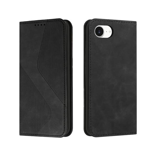 ブラック/iPhone 16e/-・Size:iPhone 16eColor:ブラック・対応機種：iPhone 16E (6.1)専用携帯ケース。・ケースに横置きスタンド機能が付いているので、手に持たず動画の視聴などを楽しむことができます。...