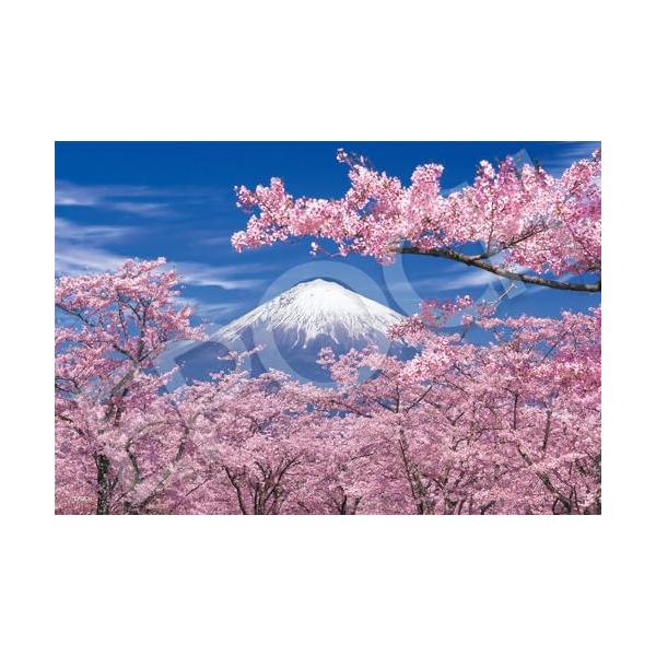 300ピース春景富士-静岡/26×38cm/28-831s・Color:春景富士-静岡Style:300ピース・ピース数：300・完成サイズ：26×38cm　対応パネルナンバー：3・人気のお花見スポットがジグソーパズルになりました。・300...