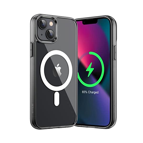 ブラック/5.4インチ/3697A・Color:ブラック・[互換性] iPhone 13 mini (5.4インチ)用に特別に設計されています。38個のマグネットを内蔵し、すべてのMagSafeアクセサリーに対応できるクリアケースです・[強...