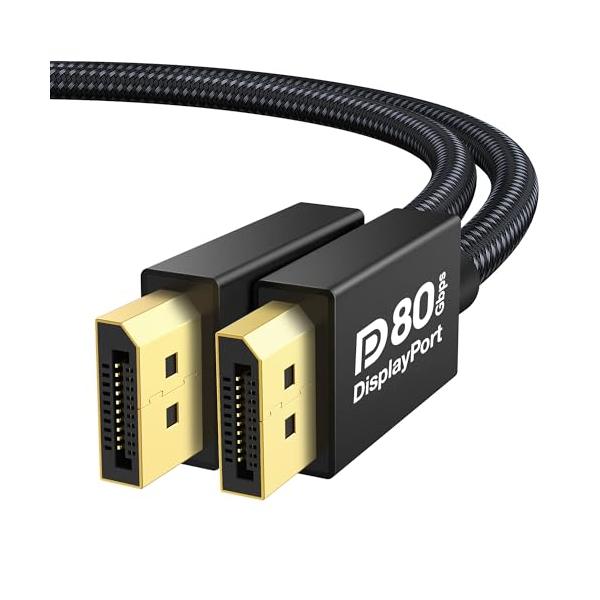 16K-80Gbps-/2m/VBC94・Style:16K-80GbpsSize:2m・最新のDisplayPortケーブルIVANKY 16K dpケーブルはDP2.1規格に準拠で、16K@60Hz、10K@60Hz、8K@120Hz、...