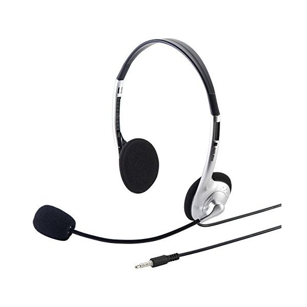 ・シルバー W164×H220mm MM-HS526TAB・タブレットやスマートフォンで通話や音楽を楽しめるステレオヘッドセットです。・イヤーパッドにムレにくく通気性の良いスポンジを採用しています。・フレキシブルアーム採用でマイクの位置の微...