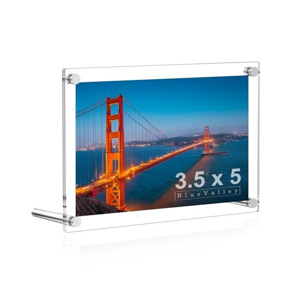 アールデコ透明/L判 127x89mm/A1000・Size:L判 127x89mm・パッケージ個数:1・注意事項 - BlueValley アクリルフレーム、サインホルダーまたはベースには、埃防止や傷を防ぐためにプラスチックの両面保護フィ...