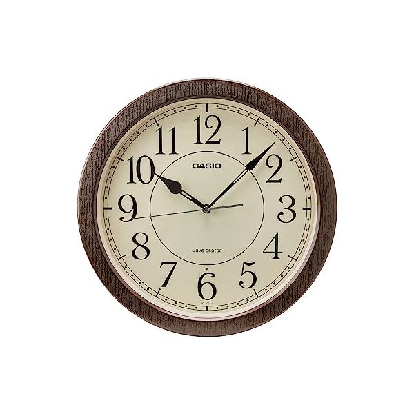 クラシック濃茶/-/IQ-1021J-5JF・Color:濃茶・パッケージ個数:1・機能：電波受信機能（自動受信/手動受信、自動選局機能付き）、電波受信OFF機能、電波受信ランプ（電波受信結果をランプの点灯でお知らせ）、秒針停止機能（明暗判...