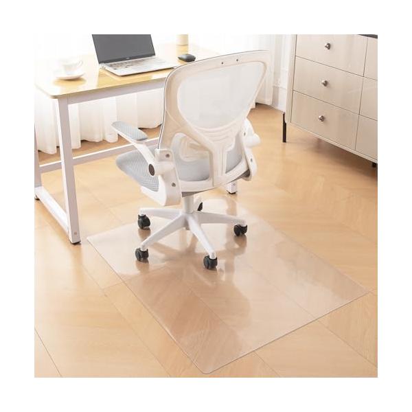 1.5mm/100x140cm/-・Size:100x140cmColor:1.5mm・傷防止 チェアマット ：エンボス加工 透明 PVC 床保護マット，次世代床保護マット耐久性と耐衝撃性がさらに強化され、床をしっかり守る。チェアマットを使...