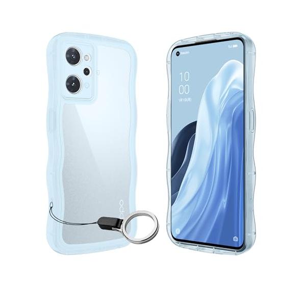 クリア ブルー/OPPO Reno 7A/9A/OPPO Reno 7A/9A・Size:OPPO Reno 7A/9AColor:クリア ブルー・対応機種OPPO Reno 7A/9A 対応専用ケース、対応機種をご購入前にご確認お願い致し...
