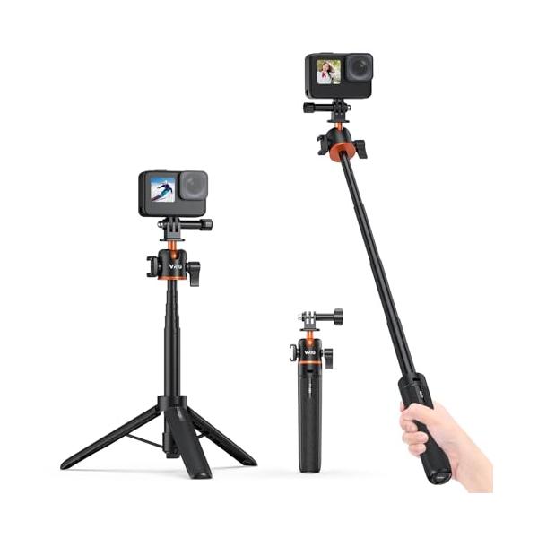 -/55cm/TP-08S・Model:TP-08S・パッケージ個数:1・「幅広い互換、多機種対応」アクションカメラ用三脚は、ほとんどのアクションカメラと互換性があります。GoPro 13/12/11/10/DJI Osmo Action5...