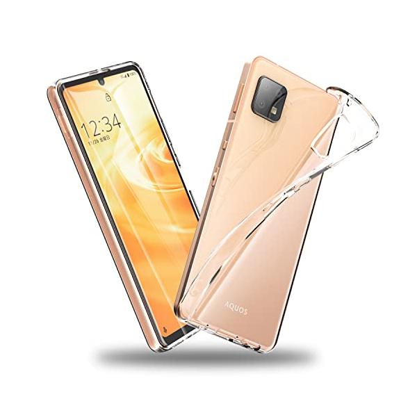 クリアクリスタル・クリア/AQUOS sense6/ora-sense6-tpu-c・Color:クリスタル・クリアSize:AQUOS sense6・対応機種：SHARP AQUOS sense6/ sense6s 用ケース [Docom...