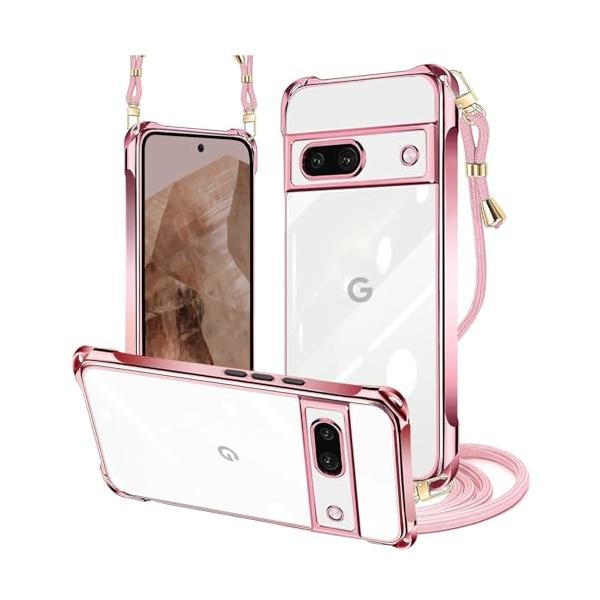 ローズゴールド/Google pixel 8a/-・Size:Google pixel 8aColor:ローズゴールド・対応機種Google Pixel 8aインチ対応なので、機種を間違いないようご注意下さい。シリコンケースには首から下げら...