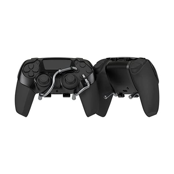 ブラック/-/M1・Color:ブラック・PS5コントローラーをeSport Proコントローラーにアップグレードします。・Leverbackは、人間工学に基づいた方法での標準PS5コントローラーに合うように精密に作成されており、パドルの最...