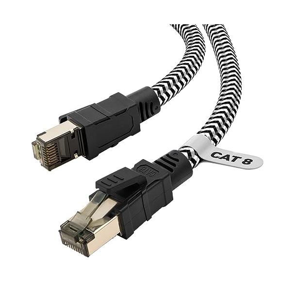 -/10m/-・Size:10mNumberOfItems:1・40Gbps超高速安定: CAT8LANケーブルは「40GBASE-T」に対応して、伝送速度は最大40Gbps、伝送周波数帯域は2000MHzまでをサポートします。10Gbps...