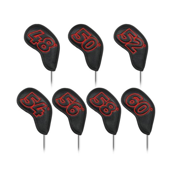 7pcs(48505254565860)黒い合皮 赤い番号黒い合成皮革 赤い番号/(48505254565860)/D6012930・Style:7pcs(48505254565860)黒い合皮 赤い番号・マグネット開閉磁石開閉で、出し入れ...