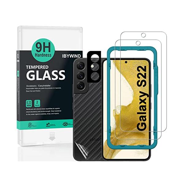 ・  G-188・[ケースフレンドリー]：Samsung Galaxy S22 5G の湾曲したエッジ設計により、スクリーンプロテクターはデバイスの画面よりも小さくなっています。Samsung Galaxy S22 5G とスクリーンプロテ...