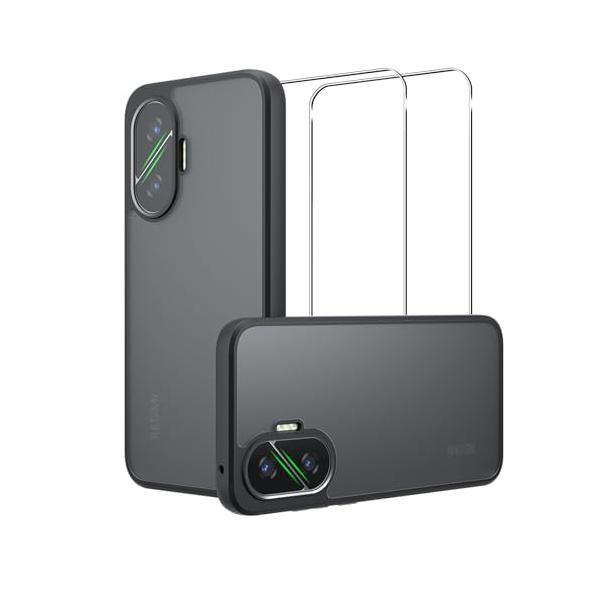 ブラック/Xiaomi POCO F7 対応 ケース(ブラック)/-・Size:Xiaomi POCO F7 対応 ケース(ブラック)Color:ブラック・正確な対応と充実したセット内容このスマホケースは Xiaomi POCO F7 の画...