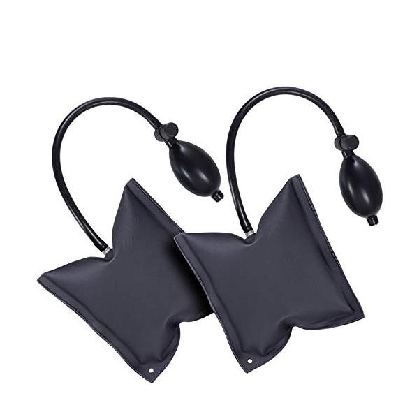 エアージャッキ・2個セット  ・・Color:2個セット・ドアやウインドーを傷つけず解錠工具の差し込むすき間を作る用具。・何回も繰り返し使用可、200kgくらい対応、また、使用前は厚みが無く薄いので収納保管がし易い。・本体の芯が厚くて、硬い...