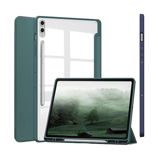 グリーン/Galaxy Tab S9 FE/S9/40309・Color:グリーンSize:Galaxy Tab S9 FE/S9・?「パッケージの内容」:Samsung Galaxy Tab S9 FE/S9（11インチ）専用保護ケース×...