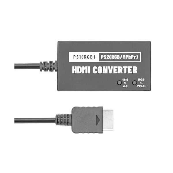 ブラック/-/ps2-010015・パッケージ個数:1・PS1/PS2に対する広範な互換性と簡単な設置：PS1およびPS2コンソール用に特別に設計されたこのアダプターは、PS1にRGB信号を、PS2にはRGBおよびYPbPr信号をサポートし...