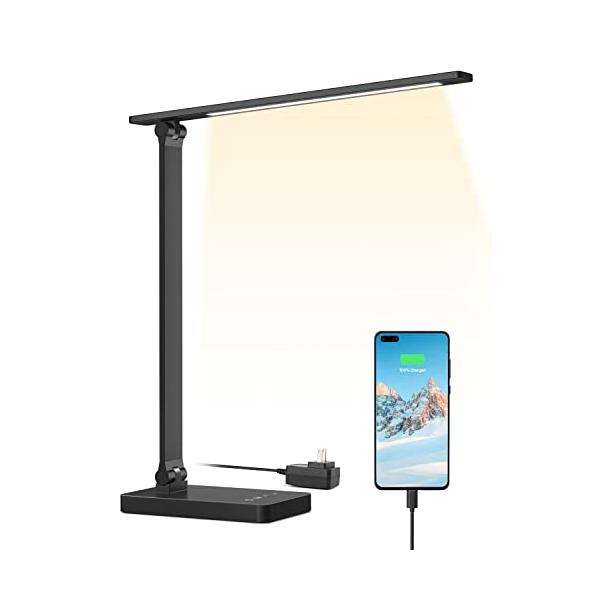 ミニマリスト・ブラック  PR310004-DWW-JP・・Color:ブラック・??超高輝度・調色調光機能明るさは最大450ルーメンとなり、他の製品より明るくて、作業や勉強などに最適！電球色、白色、昼光色の3段階調色と5段階調光機能が搭載...