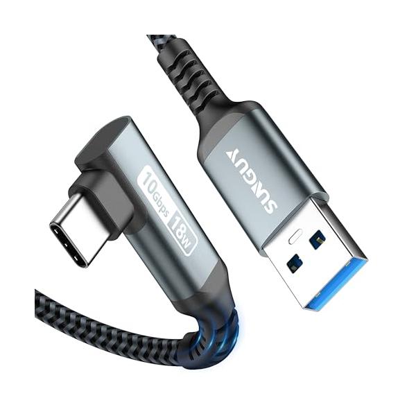 グレー/1.2m/RM・Size:1.2mColor:グレーNumberOfItems:1・10 Gbpsデータ転送 SUNGUY USB Cデータケーブルは最大10 Gbpsの高速データ転送に対応。USB-C SSD (メモ:このケーブル...