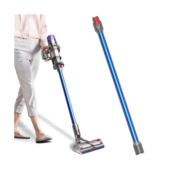 ・ブルー  v10slim-jp・・Color:ブルー・対応機種：ダイソン 延長ロングパイプ V12 Detect Slim Complete (SV30 ABL EX) 、 V12 Detect Slim Fluffy (SV20 FF ...