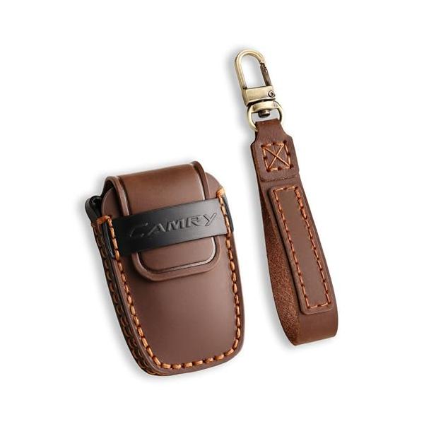 ブラウン/カムリ AX70系/-・Size:カムリ AX70系Color:ブラウン・パッケージ個数:1・★対応車種：トヨタ カムリ AX70系。革を持つ温かさや安心感が伝わる、お客様が手にした瞬間から成長が始まります。・★各ボタンにフィット...