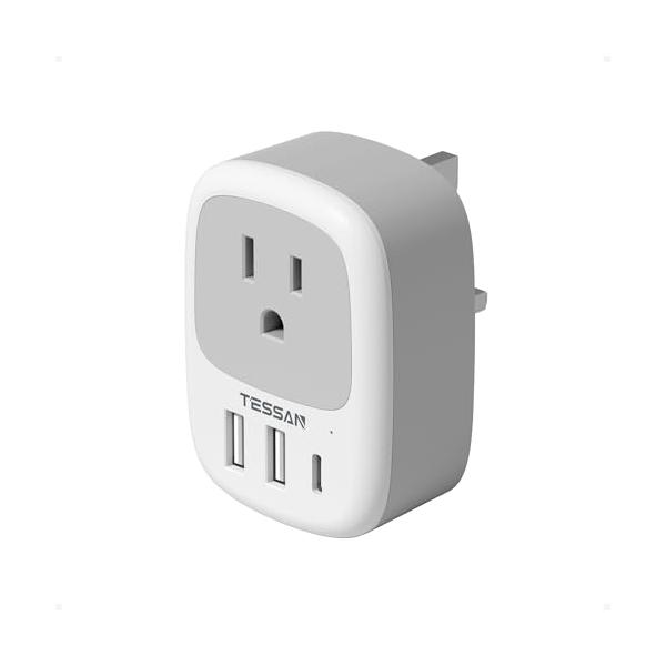 BFタイプ-/-/TS-TA03USUK・Style:BFタイプ・bfタイプ 変換プラグ 旅行便利グッズコンセントAタイプをbfタイプに変える変換プラグです。イギリス、香港、インド、ガーナ、パキスタン、シンガポール、マレーシア、ベトナム、イ...